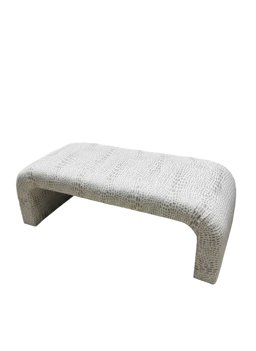 HB Bench - Darwin Cream 62" – Spiffy Staging & Design